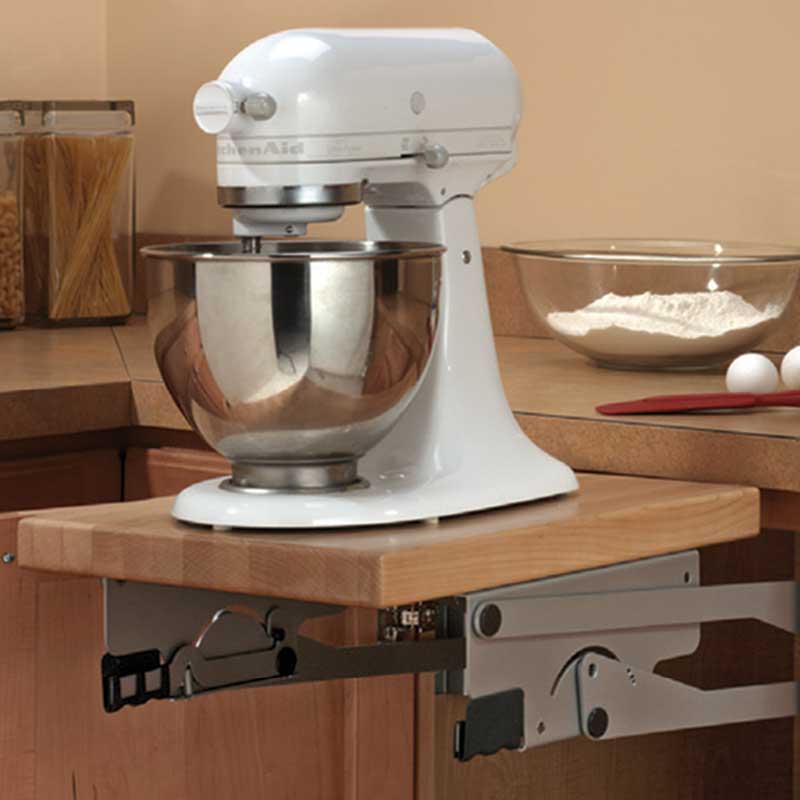 Heavy Duty Mixer Lift - Conestoga Wood Specialties