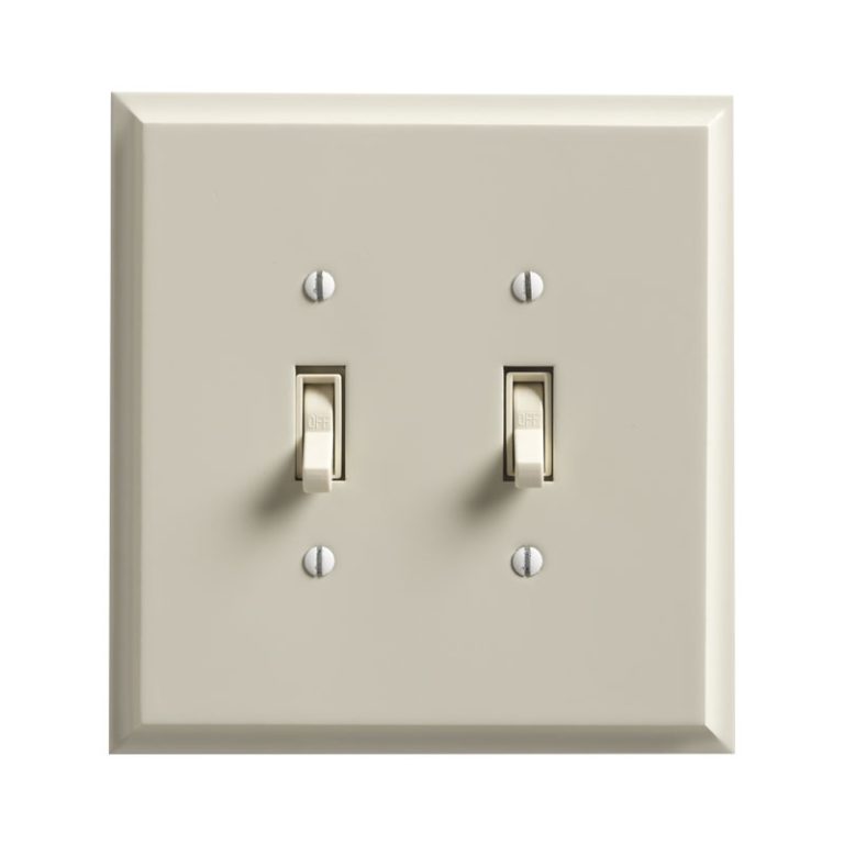 Switch Plate - 2 Switch - Conestoga Wood Specialties