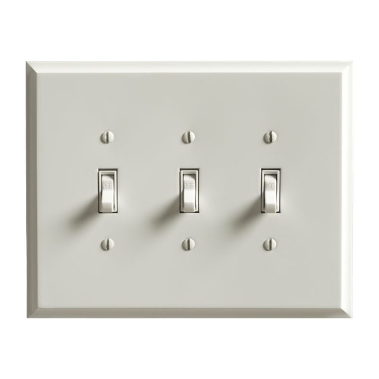 Switch Plate - 3 Switch - Conestoga Wood Specialties