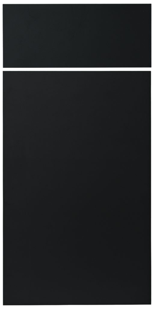 Synchronicity Super Matte Door Styles: Black Matte Finish
