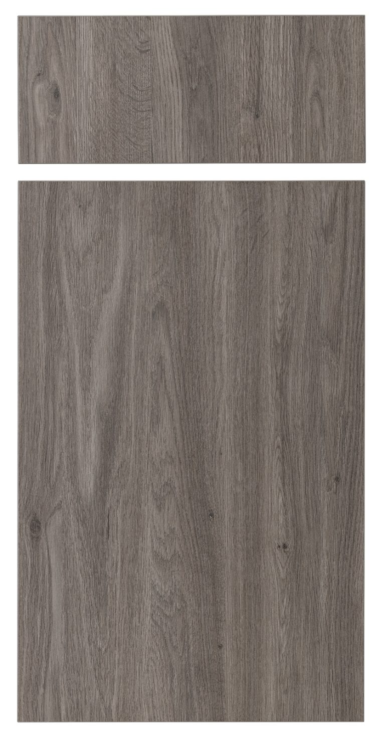 Roble Eternity 4AE: Vogue Slab Kitchen Door | Conestoga Wood