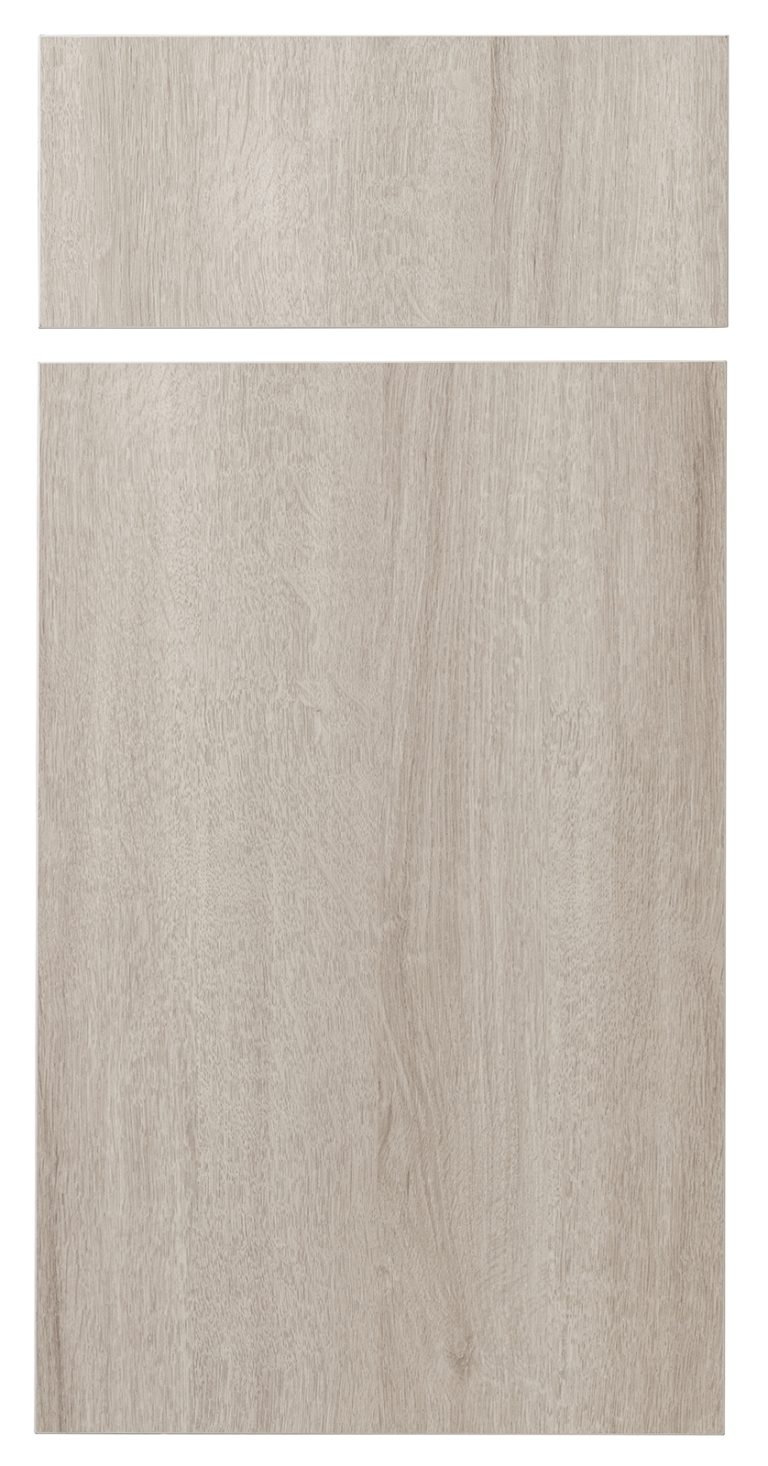 Roble Stella 74V Vogue Slab Cabinet Door - Conestoga Wood