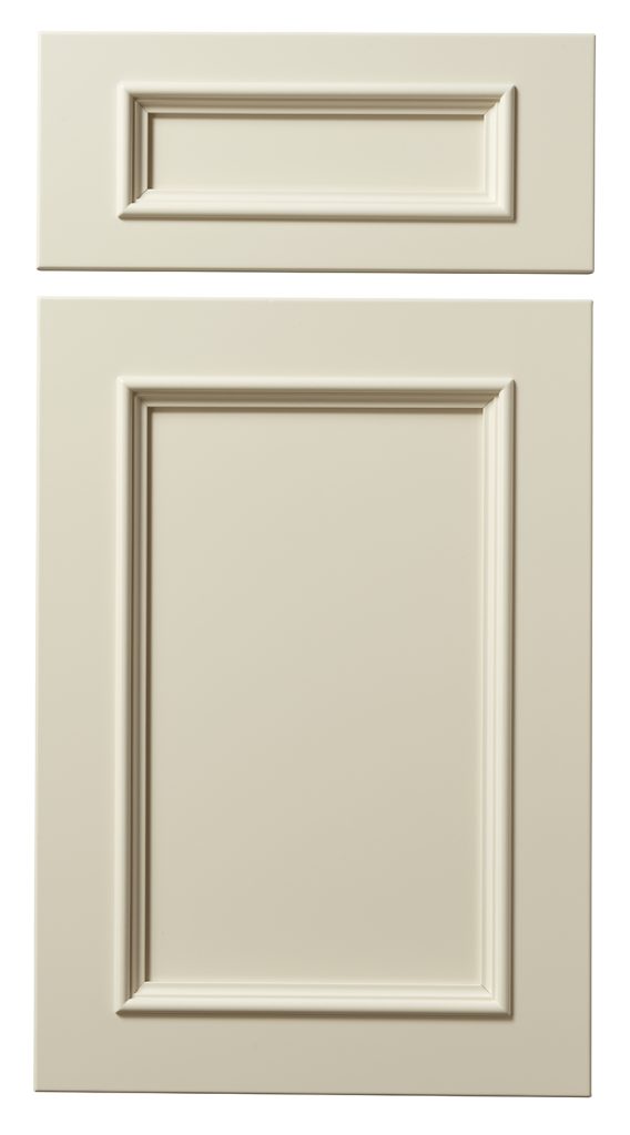 CRP-101728 Applied Moulding Antique White Cabinet Door