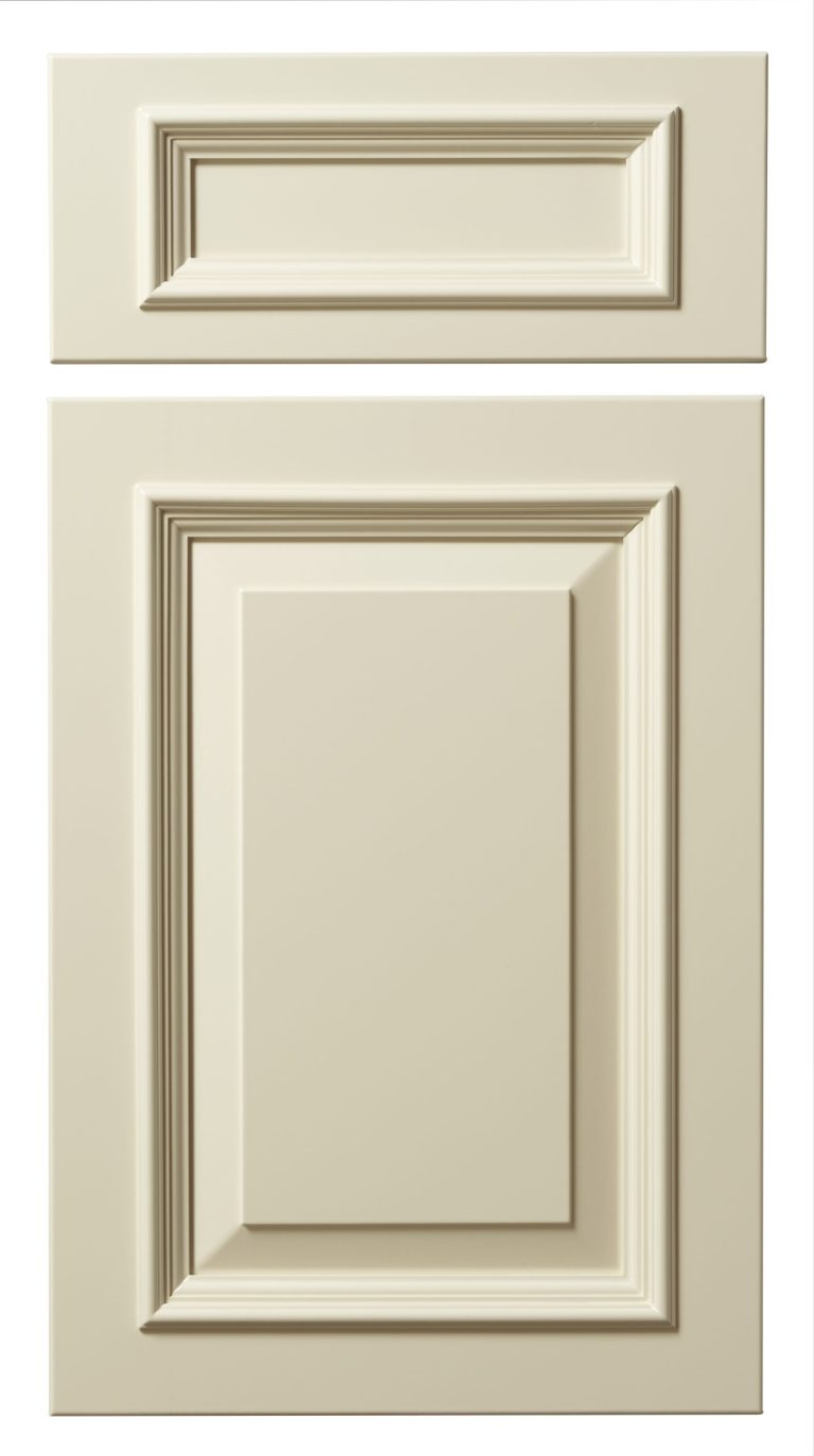 Antique White Churchill Door Style with Applied Moulding