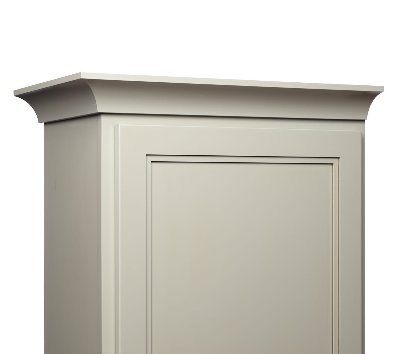 Paint Grade Hard Maple Crown #1524 Large Cove Moulding