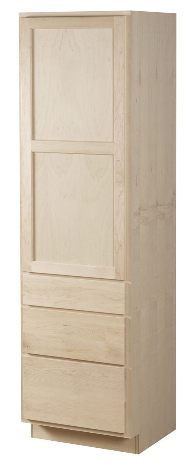Stylish Vanity Linen Three Drawer Cabinet, VL3B