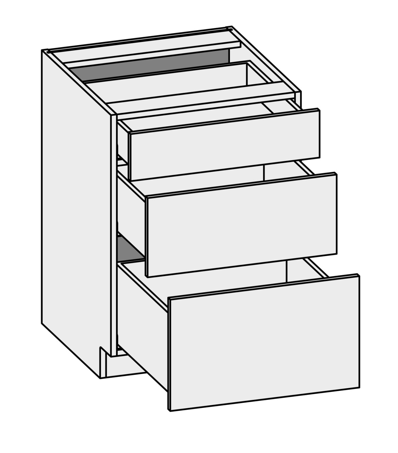 Vesta Full Access Base Cabinets - Modern Designs