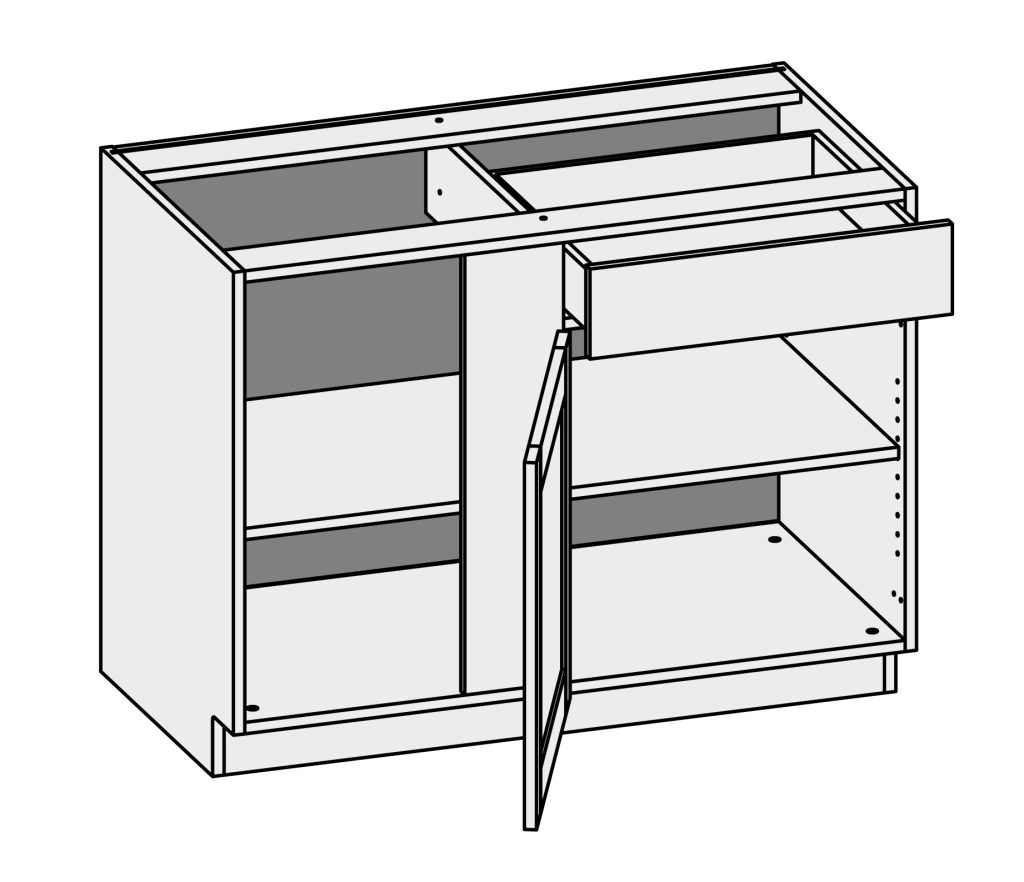 RTA Base Blind Cabinets | Vesta BBCR/CSBBCR