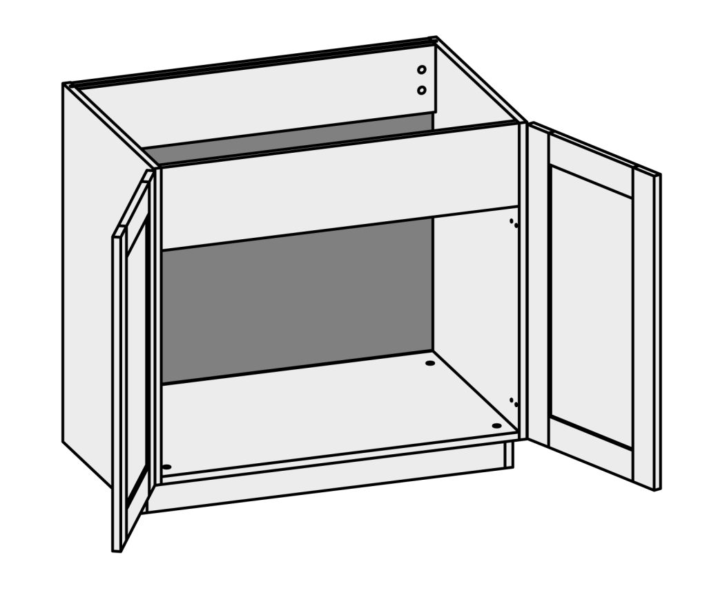 Vesta BSFD/CSBSFD: Quality RTA Base Sink Full Door