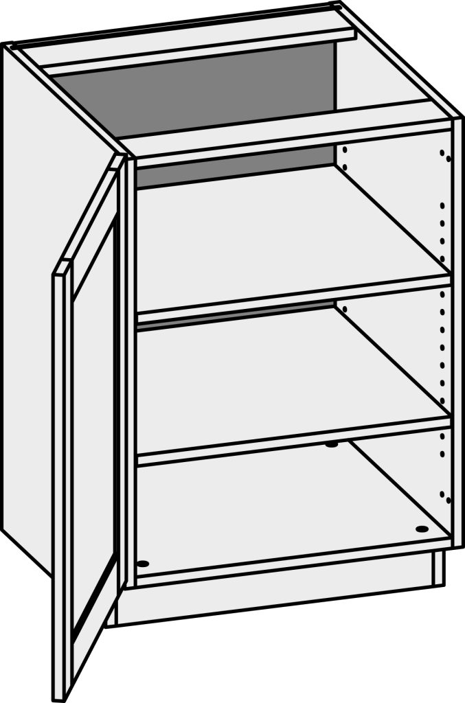 RTA Vanity Cabinets | Vesta Full Access Options