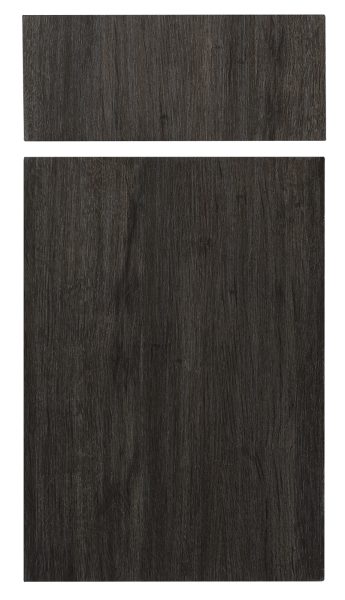 Roble Azabache 75V Vogue Slab Contemporary Cabinet Door