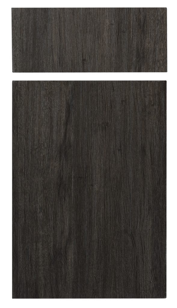 Roble Azabache 75V Vogue Slab Contemporary Cabinet Door