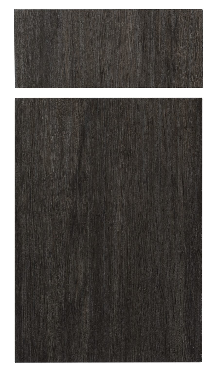 Roble Azabache 75V Vogue Slab Contemporary Cabinet Door