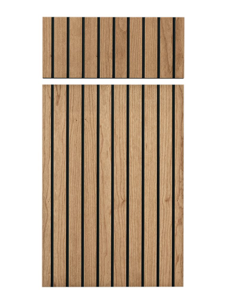 Soho Door Style | Black MDF Core & Cherry Veneer